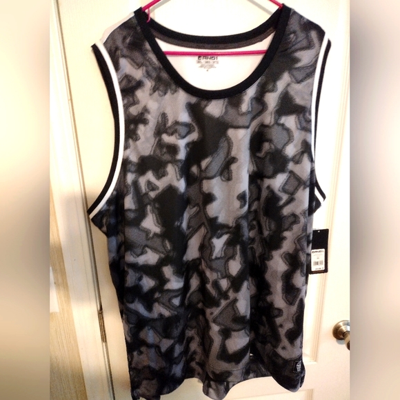 And1 | Shirts | And Mens Camouflage Sports Jersey Size 3xl Grey Black ...